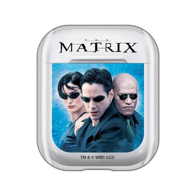 OFFICIAL THE MATRIX Key Art Clear Hard Crystal Cover Case For Airpods ...
