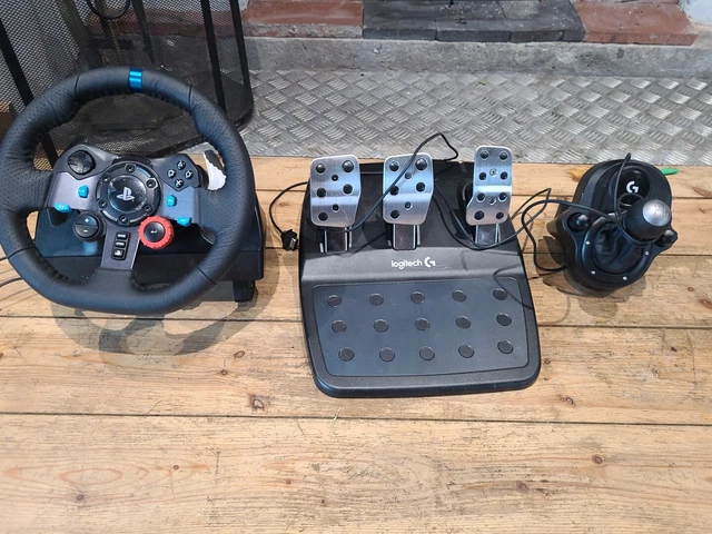 LOGITECH G29 RACING Steering Wheel, Pedals and Gear Stick. $65.92 ...