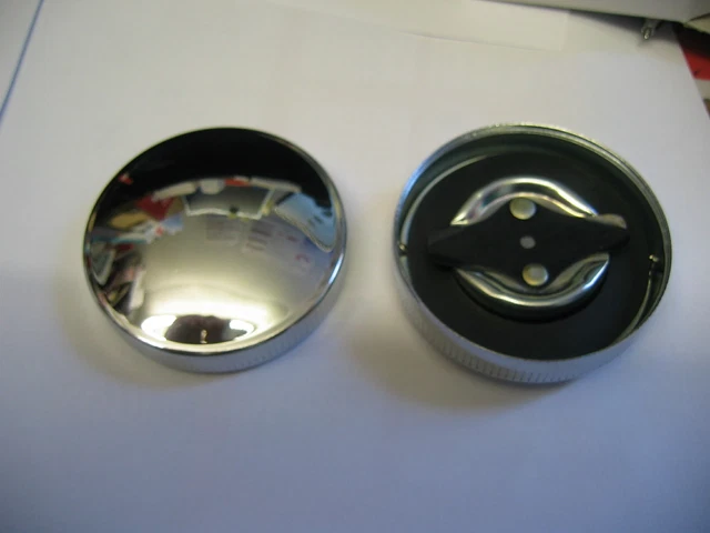 FUEL GAS PETROL CAP FOR CUSTOM TANK TANKS Mustang Chop Chopper Bobber ...