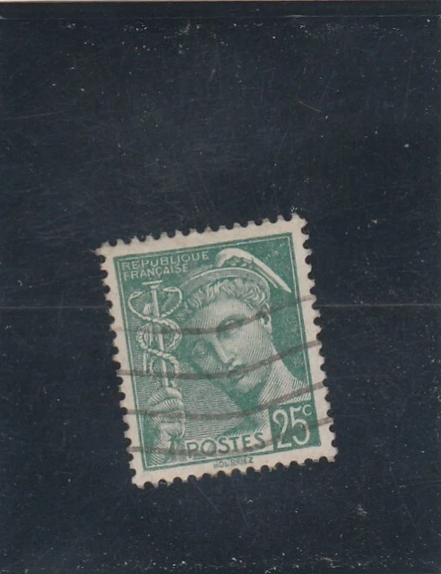 L5774 FRANCE timbre Y&T N° 411 de 1938-41 " Type Mercure " Oblitéré EUR 1,00 - PicClick FR
