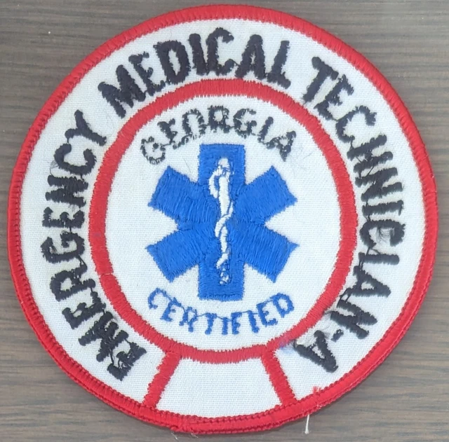 GEORGIA - GA Certified Emergency Medical Technician A EMT EMS Patch $5. ...