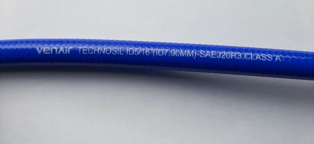 VENAIR TECHNOSIL SAEJ20R3 Class A Kühlerschlauch ID 7,9mm NEU!!! EUR 5 ...
