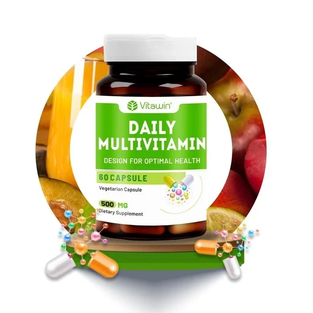 VITAWIN VITAMIN SUPPLEMENTS Dailly Multivitamin For Immunity - 60 ...