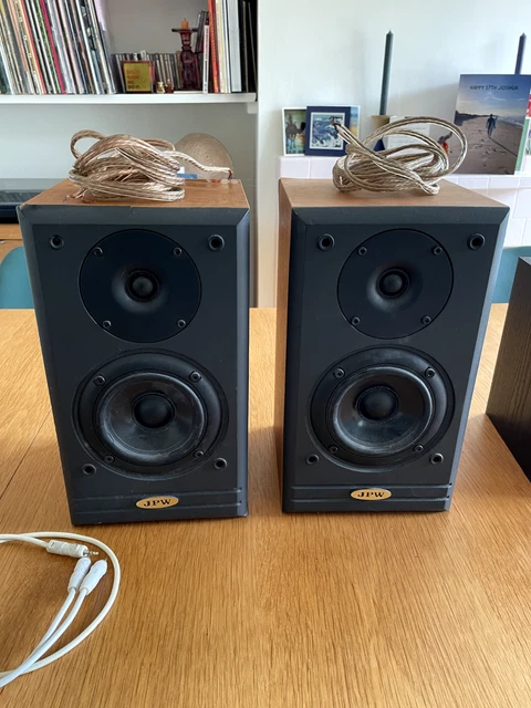 BOOKSHELF SPEAKERS (USED) - JPW ML510 speakers 60 Watts £1.76 - PicClick UK