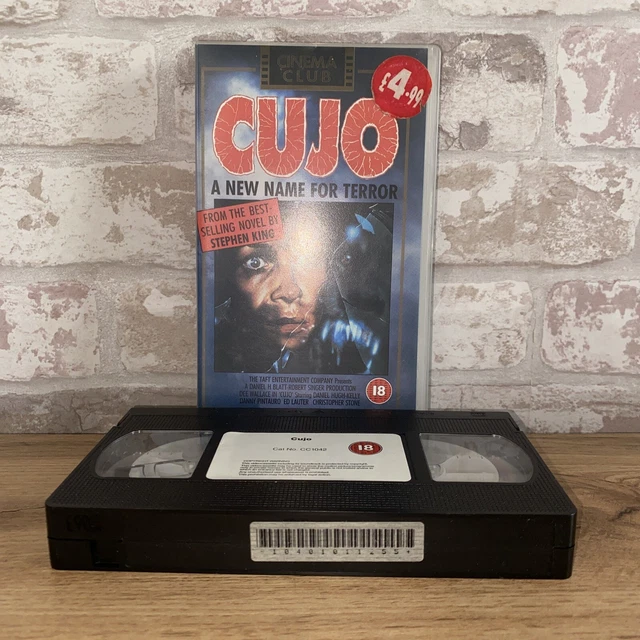 STEPHEN KING'S VINTAGE Cujo VHS Tape Vintage Classic Horror £10.99 ...