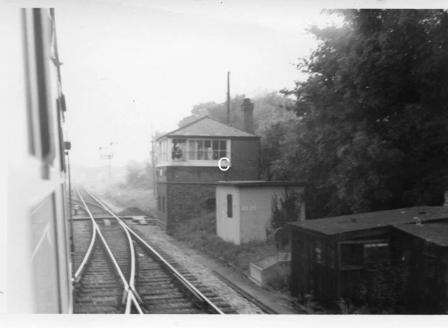 BRITISH RAILWAY B.R Photograph - Shelwick Junction Signal Box 08/09 ...