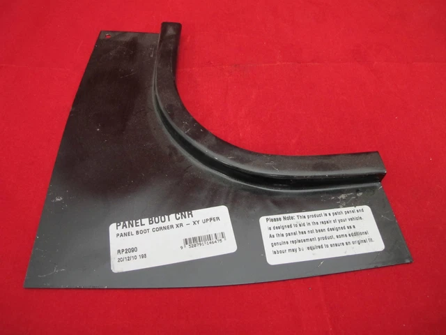 FORD FALCON XR Xt Xw Xy Gt Boot Rubber Corner Channel Upper Rust Repair ...