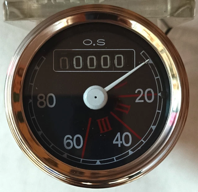 COMPTEUR ROND DE Citroen 2CV ancienne. Velocímetro. Speedometer EUR 229 ...