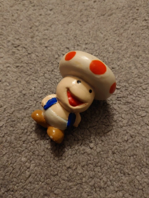 1993 OFFICIAL TOAD Super Mario Bros Nintendo Figure Cracker Applause ...