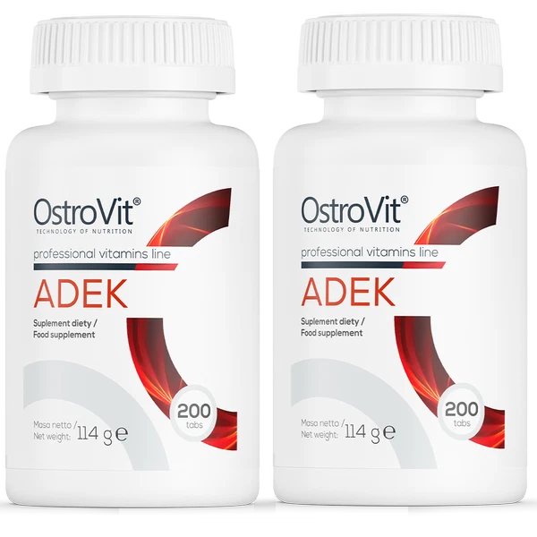 ADEK 400 TABS VITAMINS VIT A D 2000IU E K Skin Nails Bones Immune ...