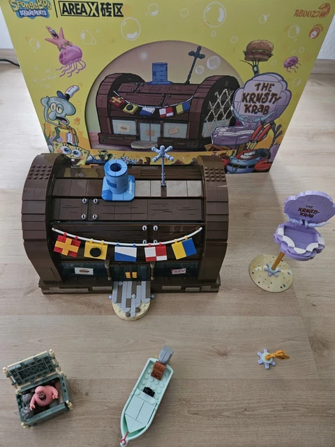 AREA X AB0027 Spongebob the Krusty Krab Krosse Krabbe Klemmbausteine ...