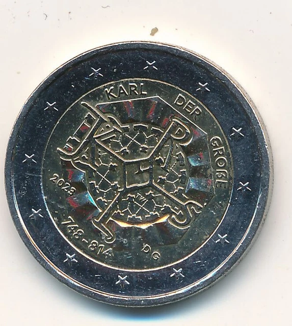 2 EURO MÜNZE Gedenkmünze Deutschland Karl der Große aus 2023 EUR 2,20 - PicClick DE