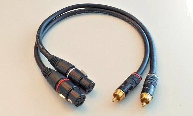 CAMBRIDGE AUDIO STUDIO Reference XLR to RCA Interconnect - Upgrade for ...