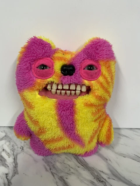 FUGGLER 22CM LABORATORY Misfits Old Tooth Tie Dye Plush Toy Funny Ugly ...