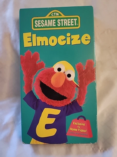 ELMOCIZE 1996 VHS Elmo Kids Sesame Street Exercise Workout Video ...