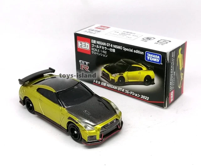 TOMICA NISSAN SKYLINE GT-R R35 NISMO Special Edition Gold 1/62 TOMY 2022 FEB New EUR 11,55 ...