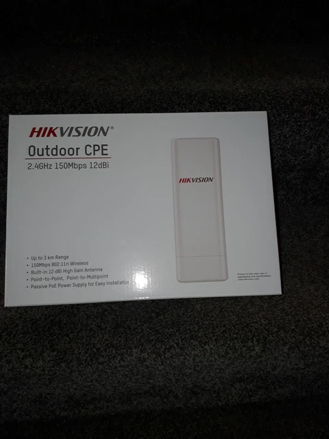 HIKVISION OUTDOOR CPE Wireless Bridges, Model Ds-3Wf01C-2N/O £59.50 ...