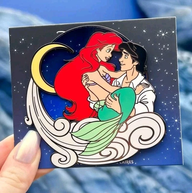 PIN LIMITED DLP Disneyland Paris Jumbo Ariel Eric Mermaid Lune Moon ...