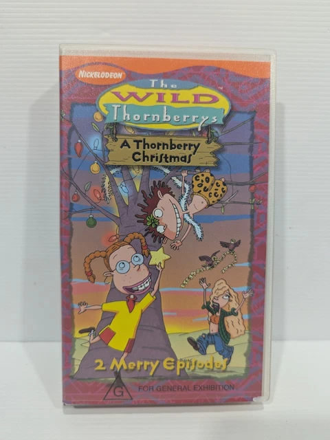 THE WILD THORNBERRYS - A Thornberry Christmas VHS. Nickelodeon, 2002 ...