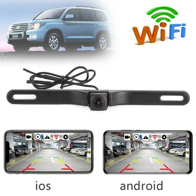 CAR VOITURE CAMÉRA de Recul Wireless Sans fil WiFi Camera pour iPhone ...