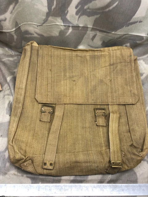 ORIGINAL WW2 BRITISH Army 37 Pattern Large Pack Indian Made - New Old ...