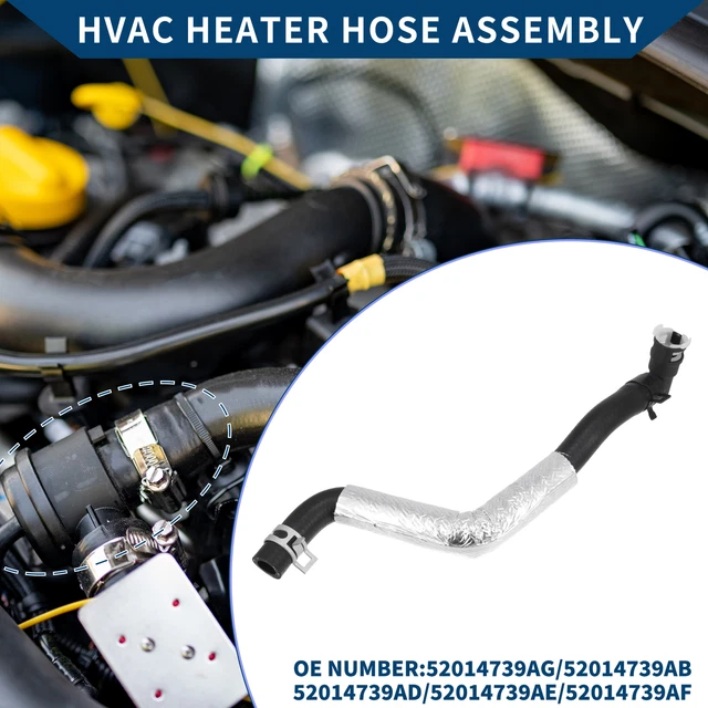 CAR ENGINE HVAC Heater Hose Assembly for Ram 2500 2013-2024 No ...