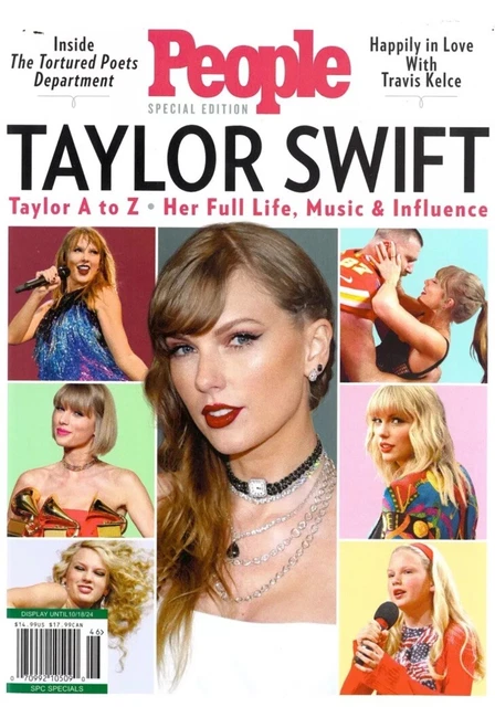 PEOPLE MAGAZINE - Taylor Swift A To Z - Special Edition 2024 £8.59 ...