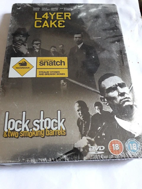 LAYER CAKE / Snatch / Lock Stock & Two Smoking Barrels Dvd Seald ...