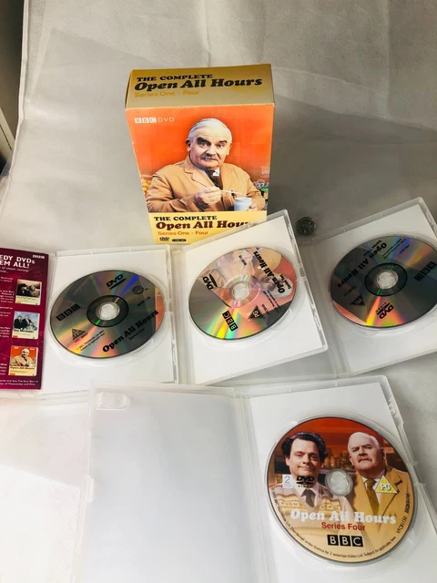 DVD OPEN ALL Hours The Complete Series 1 - 4 ra EUR 5,32 - PicClick IT