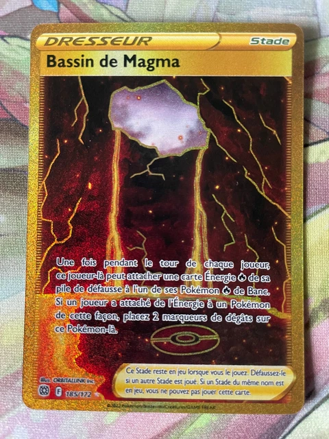CARTE POKÉMON Bassin de Magma 185/172 Stars Étincelantes FR EUR 10,00 ...