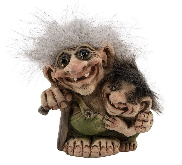 TROLL NYFORM 229 Opa Und Enkel 2025 Original Norweger Norway Ny Form ...