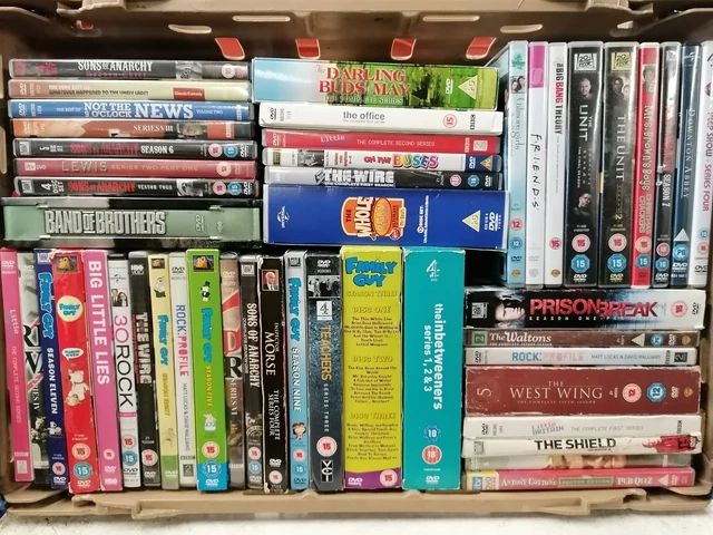 BBC ITV CHANNEL 4 SKY DVD Box Set TV Series and Movies Job Lot ...