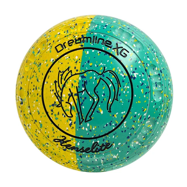 HENSELITE DREAMLINE XG Lawn Bowls Size 3 Heavy Gripped - Iconic Duo AK6 ...