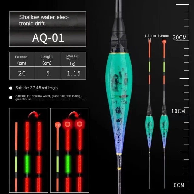 SLIP DRIFT TUBE Light Float Indicator Rock Fishing Floats Bobbers $6.09 ...