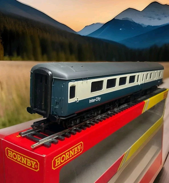 BOXED HORNBY RAILROAD R4624 BR InterCity Mk2E Brake Open Standard Coach ...