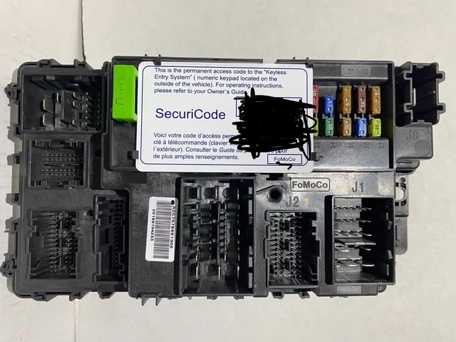 BCM BODY CONTROL Module Multi ECU Fuse Box JU5T-15604 Fits 18 19 FORD ...