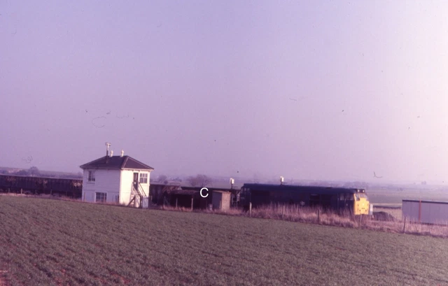 35MM SLIDE BRITISH Railway Br Diesel Class 31 - 31210 Cogload Junction ...