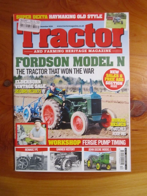 TRACTOR MAGAZINE Tractor & Farming Heritage Magazine December 2020 ...
