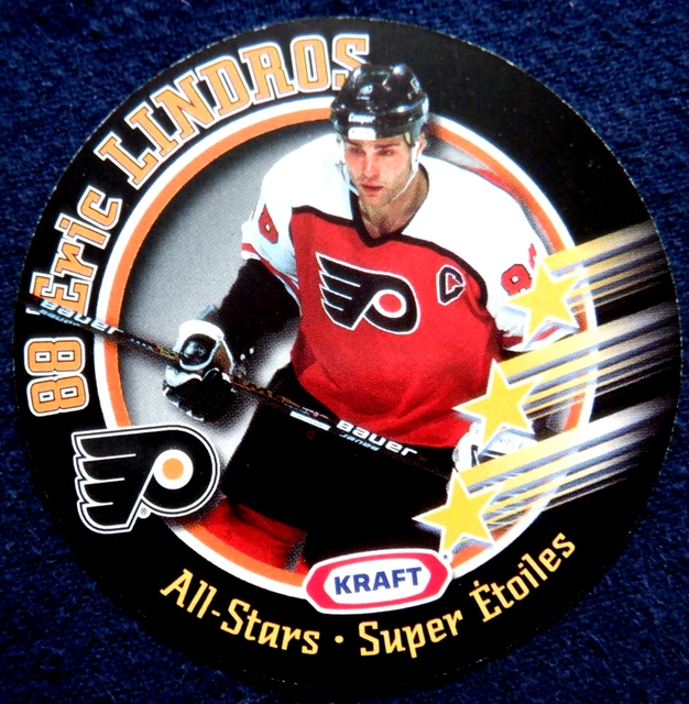 KRAFT PEANUT BUTTER NHL 1995 -96 All-Star Disc, Eric Lindros ...