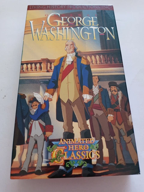 VHS GEORGE WASHINGTON Animated Hero Classics EUR 13,58 - PicClick FR