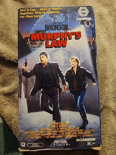 MURPHY'S LAW VHS Charles Bronson movie Media Cannon Video Treasures ...