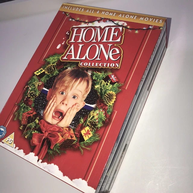 HOME ALONE/HOME ALONE 2 /Home Alone 3/Home Alone 4 DVD Collection Set £ ...