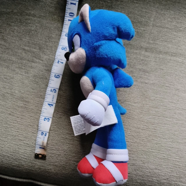 SONIC THE HEDGEHOG 2 Soft Plush Toy Sonic Official v.g.c Sega Sonic 2 £ ...