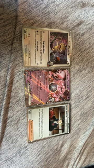 POKEMON TCG DESTINED Rivals Team Rocket’s Mewtwo Ex Box Cosmos Promos ...