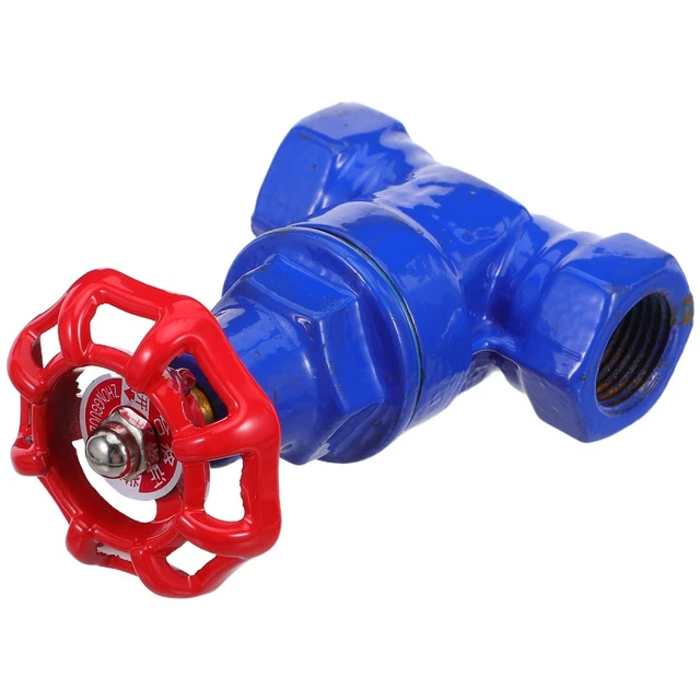 GATE VALVE WITH Wheel Handle DN15 - Heavy Duty 1/2'' NPT Threaded ...