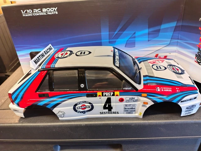 KILLER BODY 1/10 RC Lancia Delta HF Integrale Finished Body 48248 from ...