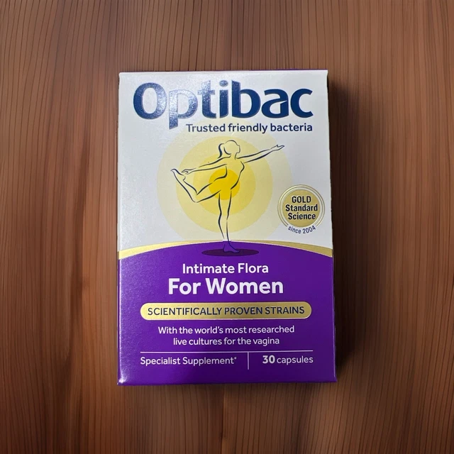 OPTIBAC INTIMATE FLORA for Women for Vaginal Health (30 Capsules) £14. ...