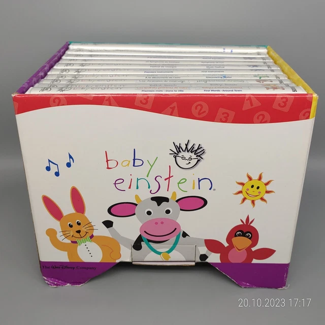 BABY EINSTEIN DVD Set mit 10 DVDs in Box: 9x NEU in Folie! Disney ...