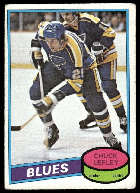 1980-81 O-PEE-CHEE **C** Chuck Lefley St. Louis Blues #395 EUR 0,89 ...