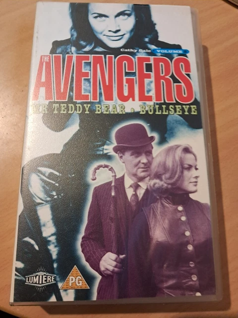 THE AVENGERS, TAPE 2, Mr Teddy Bear, Bullseye, Vhs Tape In Very Good ...